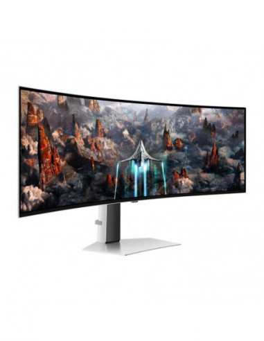 Monitor Samsung Odyssey G9, 49 polegadas, DQHD (5120x1440), OLED, 240Hz